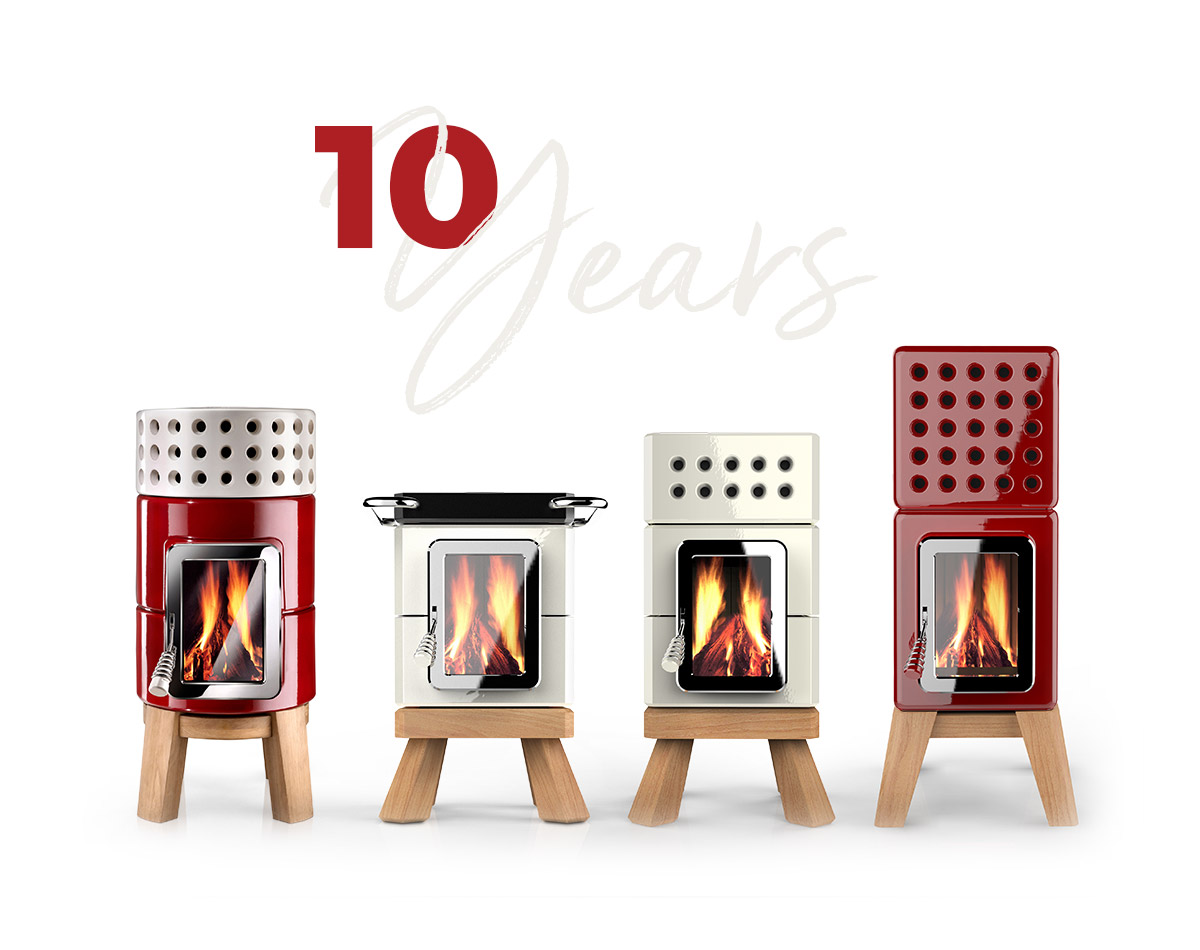 Stack Stoves Collection turns 10!! · La Castellamonte Stufe