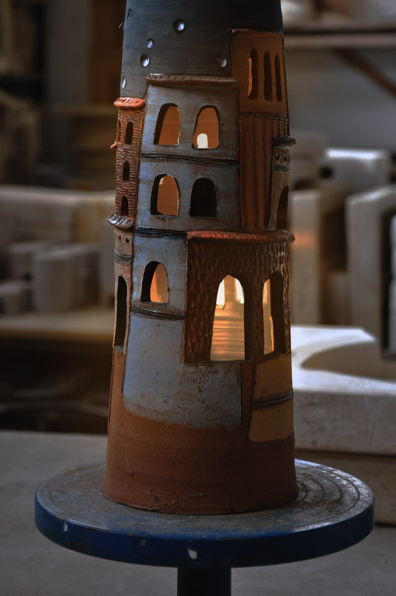 Vertical Village: a unique piece for your home · La Castellamonte Stufe