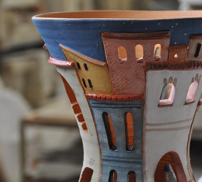 Vertical Village: a unique piece for your home · La Castellamonte Stufe