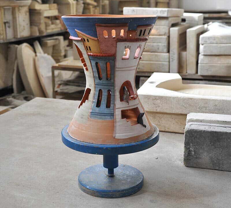 Vertical Village: a unique piece for your home · La Castellamonte Stufe