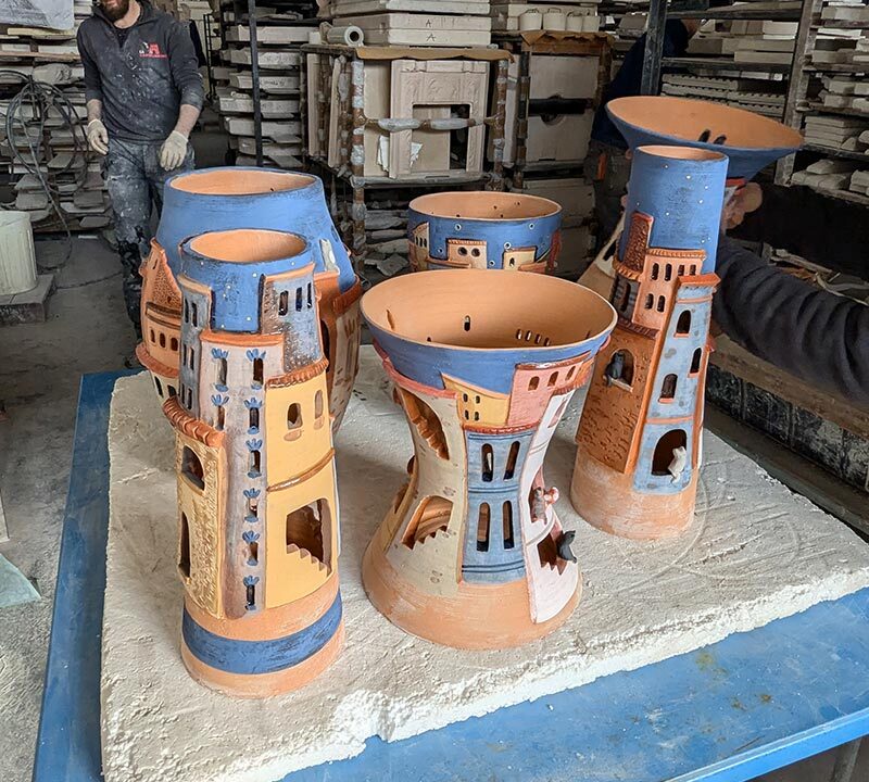 Vertical Village: a unique piece for your home · La Castellamonte Stufe