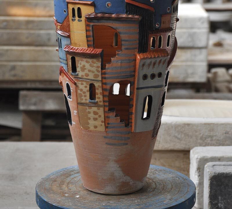 Vertical Village: a unique piece for your home · La Castellamonte Stufe