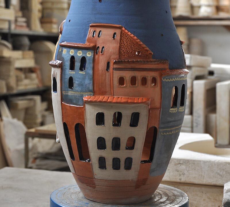 Vertical Village: a unique piece for your home · La Castellamonte Stufe